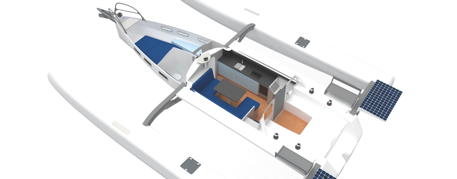 Rapido 40 - Rapido Trimarans