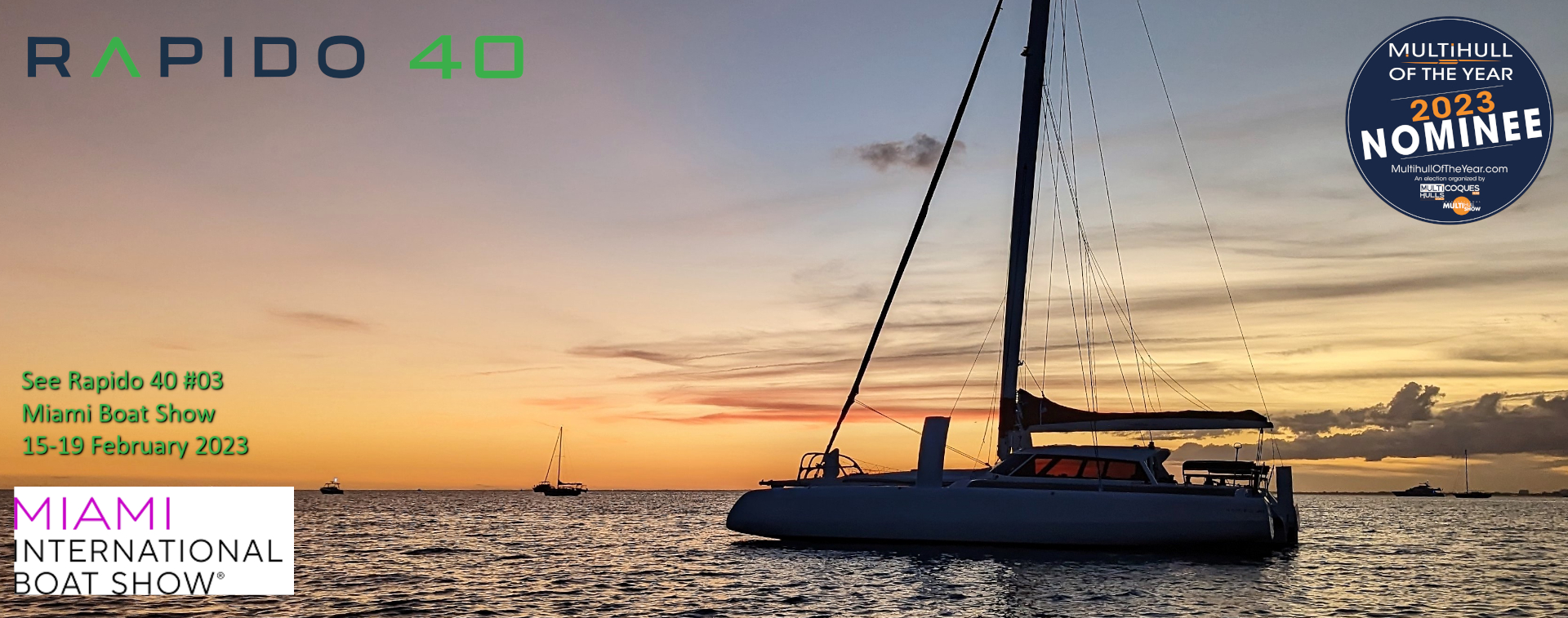 Rapido 40 - Rapido Trimarans